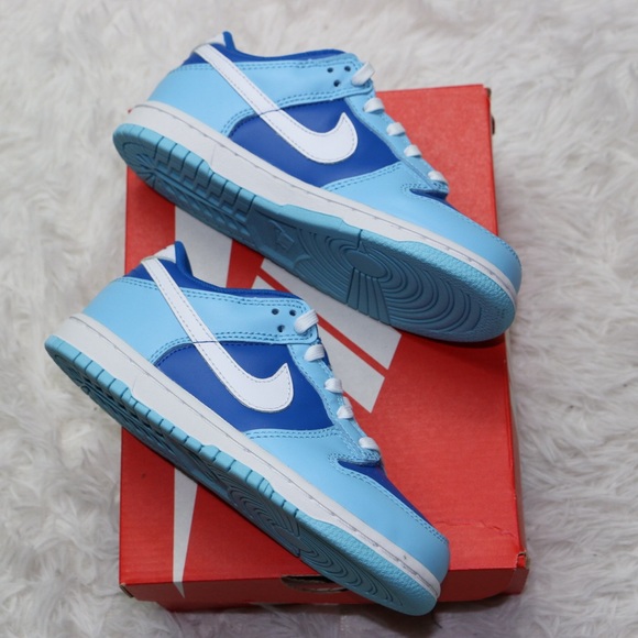 Nike | Shoes | Nike Dunk Low Retro Qs Ps Argon 222 Sneakers Preschool ...